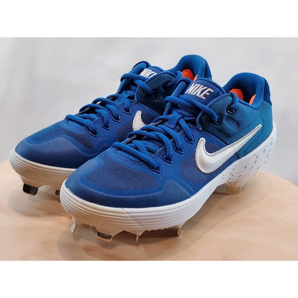 Nike | Shoes | Nike Aj6873 Alpha Huarache Elite 2 Metal Blue Turf Shoes ...